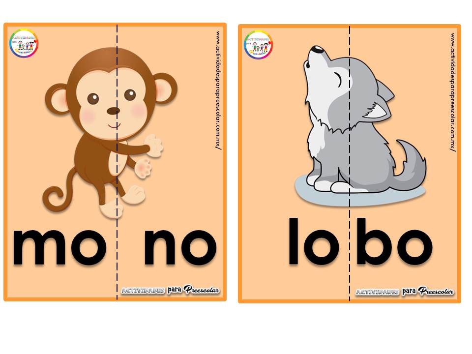 Silabario de animales