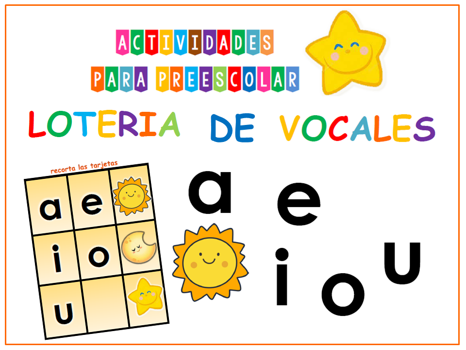 Lotería de Vocales
